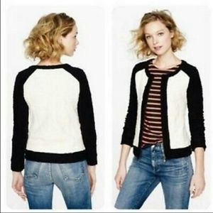 J. Crew | Jackets & Coats | J Crew Boucl Jacket In Colorblock | Poshmark